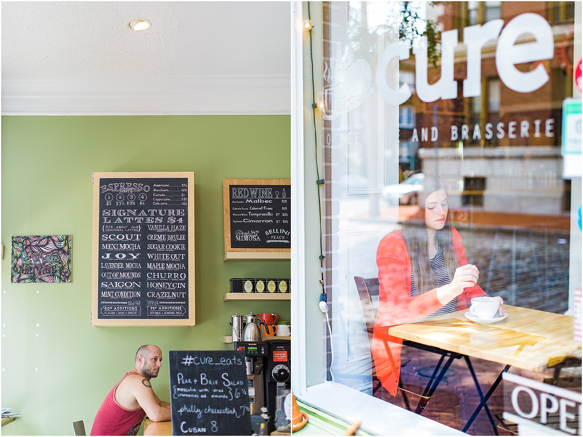 Cure Coffee House Senior Session Virginia Wedding Photographer Cure Coffee House Senior Session Virginia Wedding Photographer