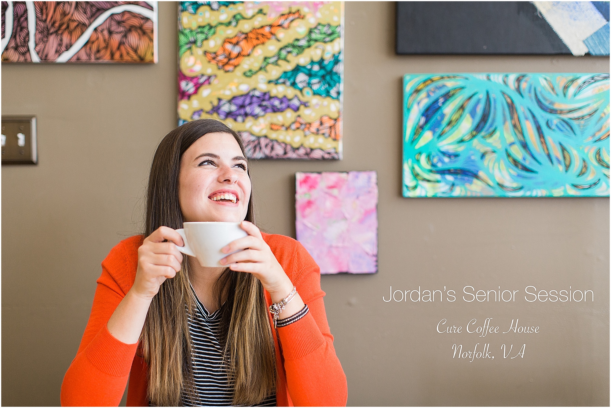 Cure Coffee House Senior Session Norfolk VA Virginia Wedding Cure Coffee House Senior Session Norfolk VA Virginia Wedding