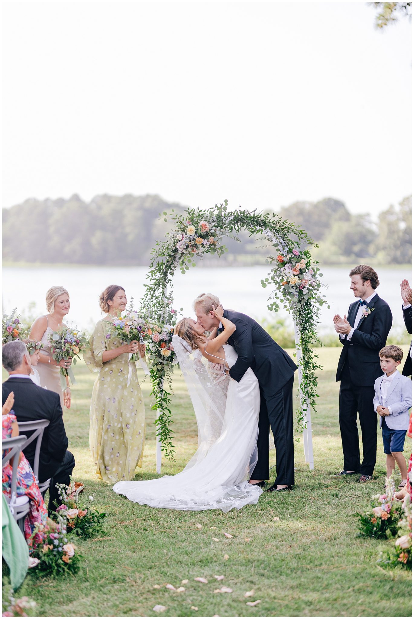 Summer Backyard Wedding - Virginia Wedding Photographer